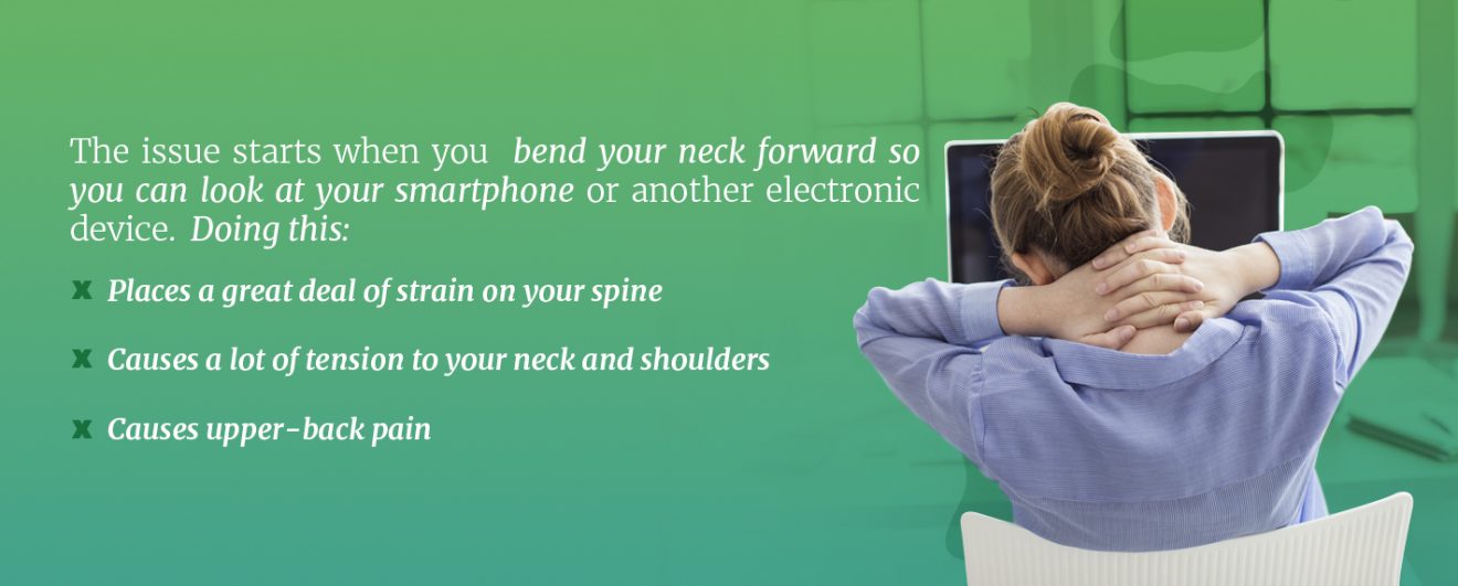 What is Tech Neck? | How Smartphones Affect You | Spine INA